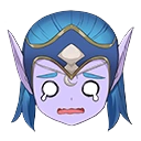 Princess of the Moon Emoji Potion (Crying) | 300 Heroes Wikia | Fandom
