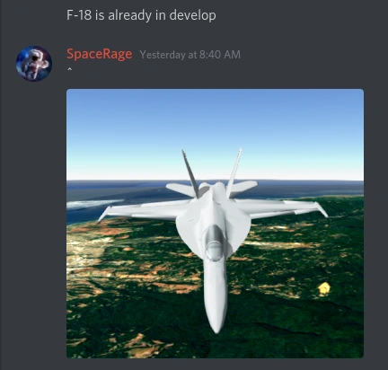 From the GeoAd server, a picture of an in-dev aircraft | Fandom