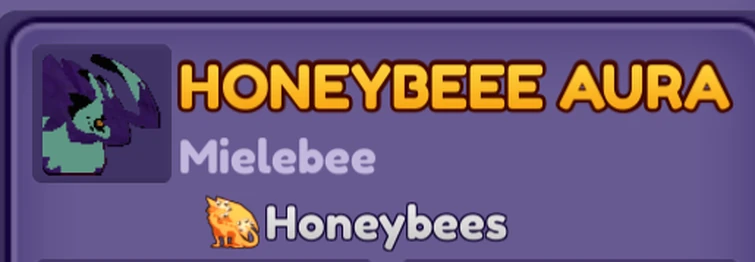 I just bought a bee aura bee for 1.5mil (I don't regret it) | Fandom