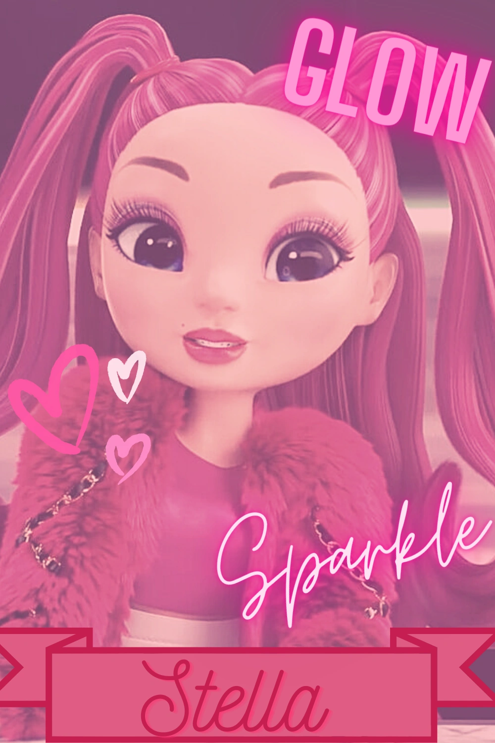 So I made a little Stella thing because Stella's my favorite character ...