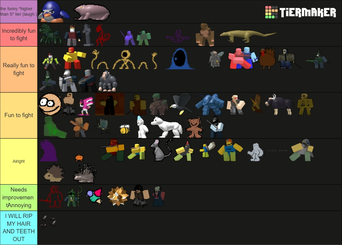 Block Tales enemies ranked by how fun they are to fight | Fandom