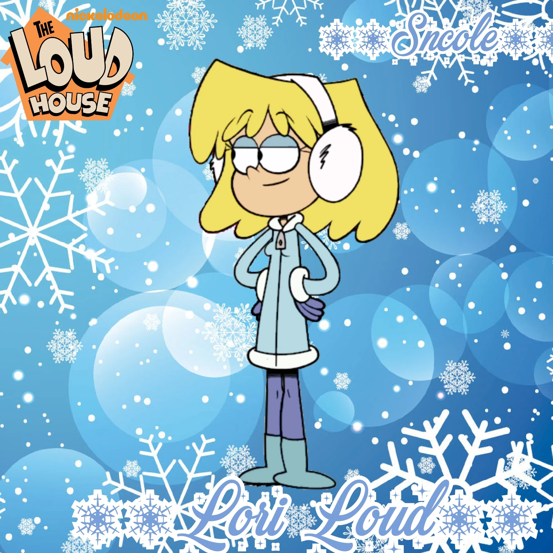 The Loud Sisters winter posters enjoy 💙💚💜💛 🖤💙 💚💜 | Fandom