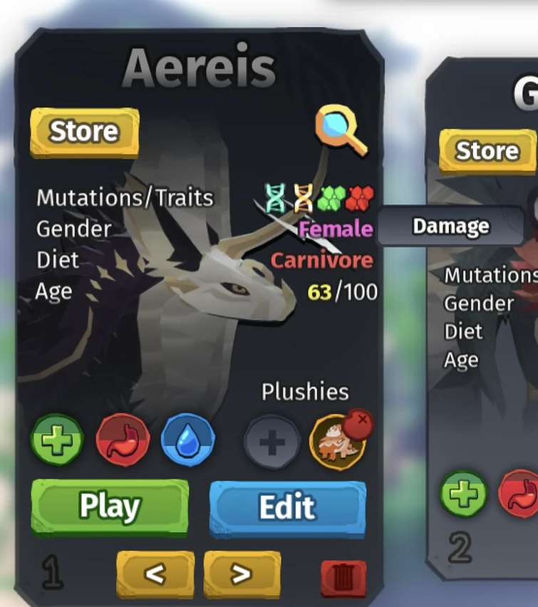 Trading Ghosty + Glim Aer with damage trait and Pure Glowtail Vorp for ...