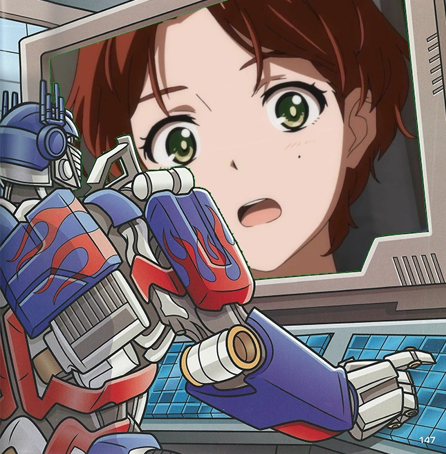 Pixel art: Optimus Prime (Bayverse) And Momoe Sawaki (Spoilers) | Fandom