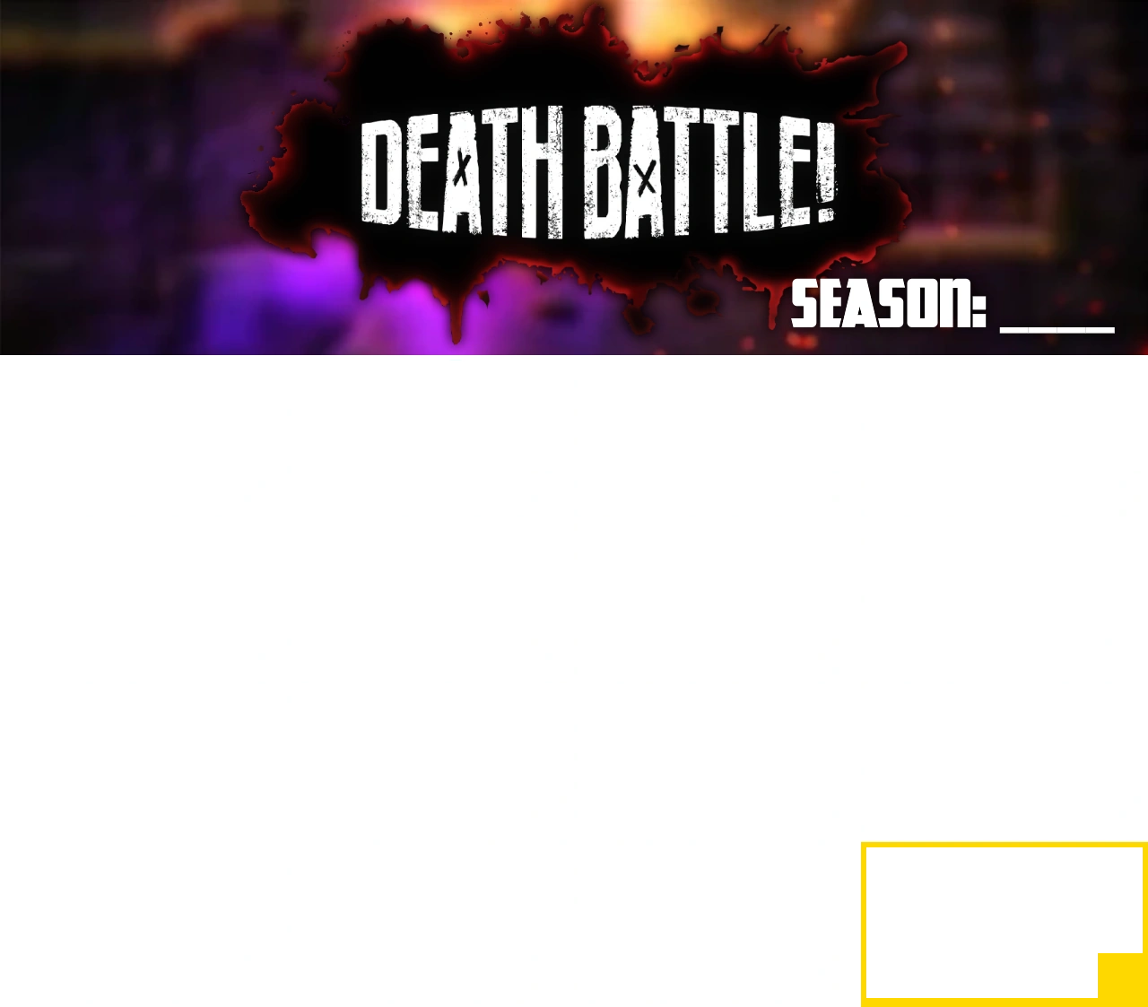 The Perfect DEATH BATTLE Season | Fandom