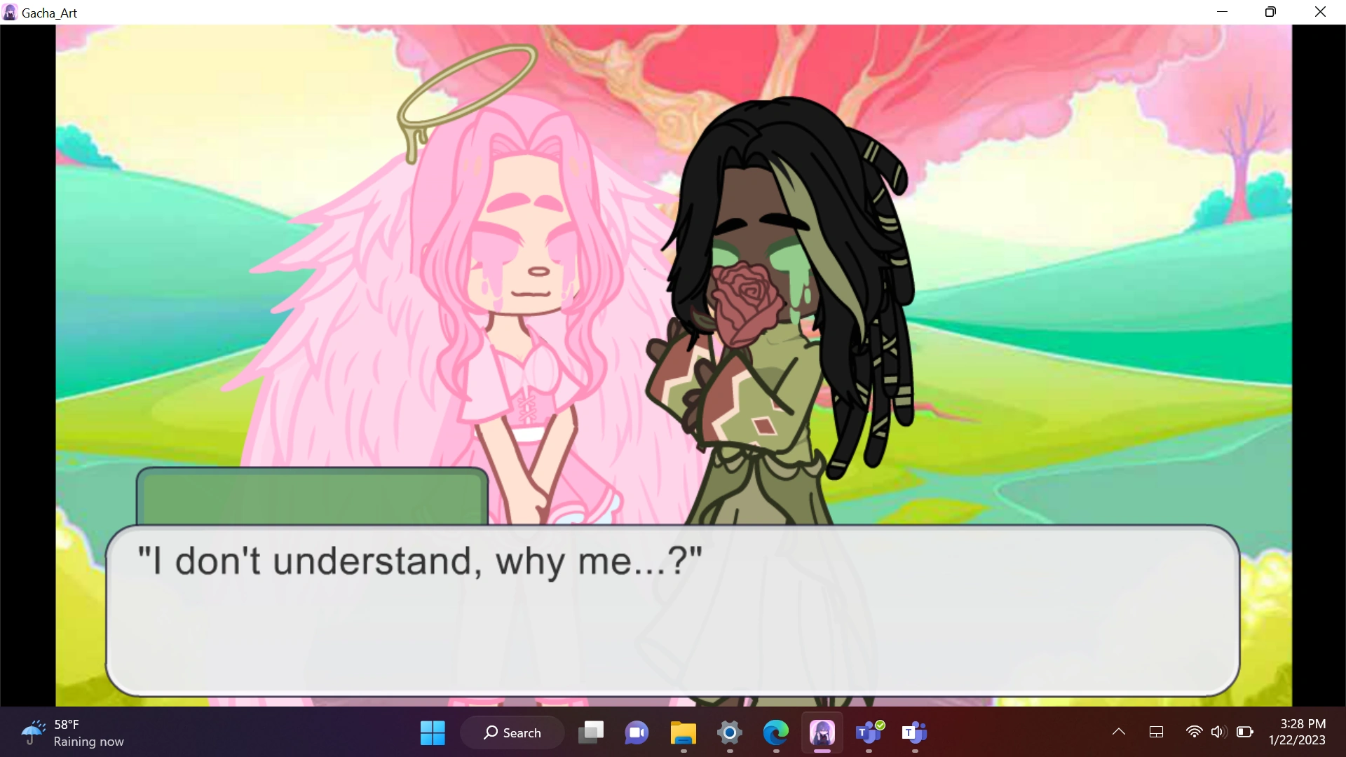 Teaser for an OC backstory? | Fandom