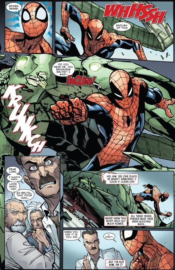 This scene needs to be in Spiderman 2. (Disclaimer, pretty violent ...