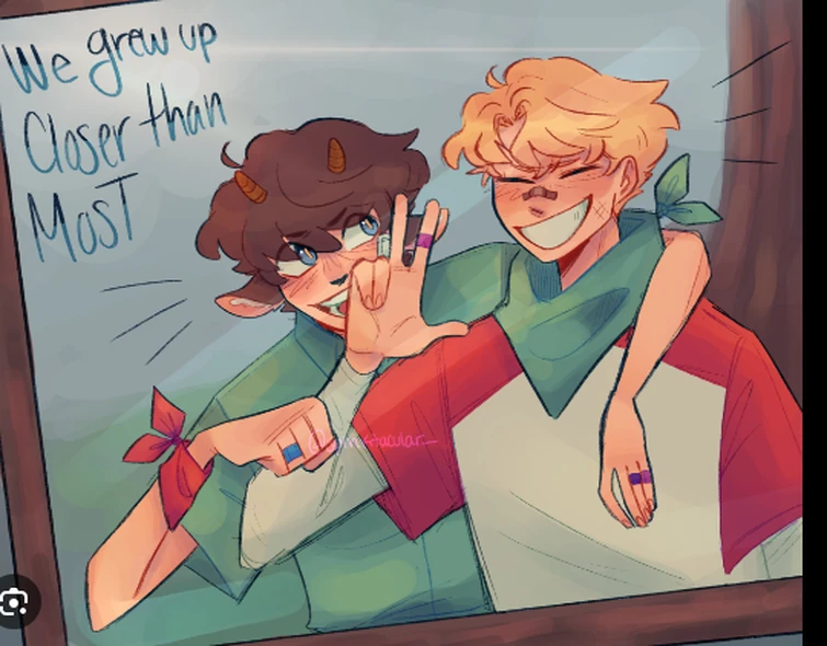 clingy duo angst fanart | Fandom