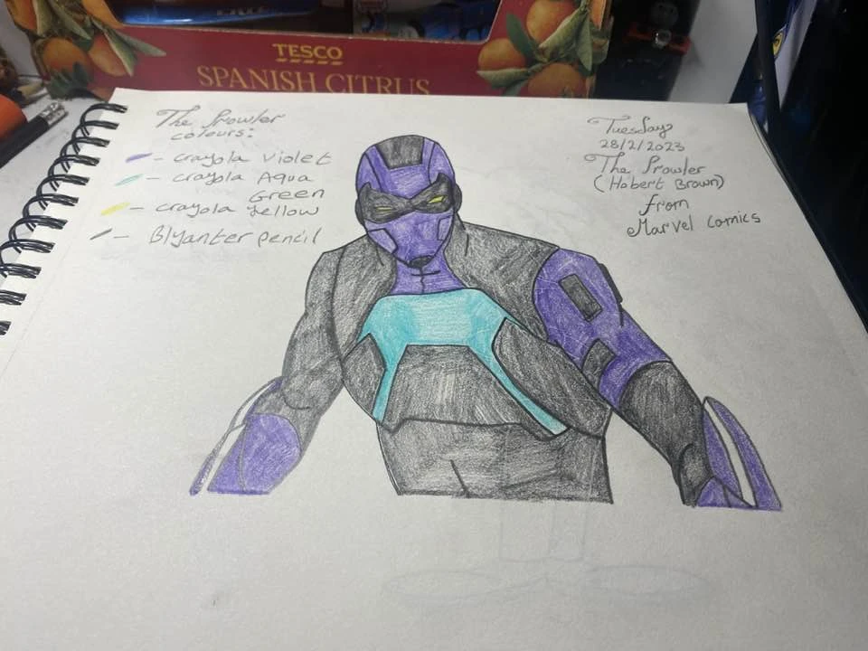 Marvel’s Spider-Man Fan Art Friday: (Rizo2612 Studios) The Prowler ...