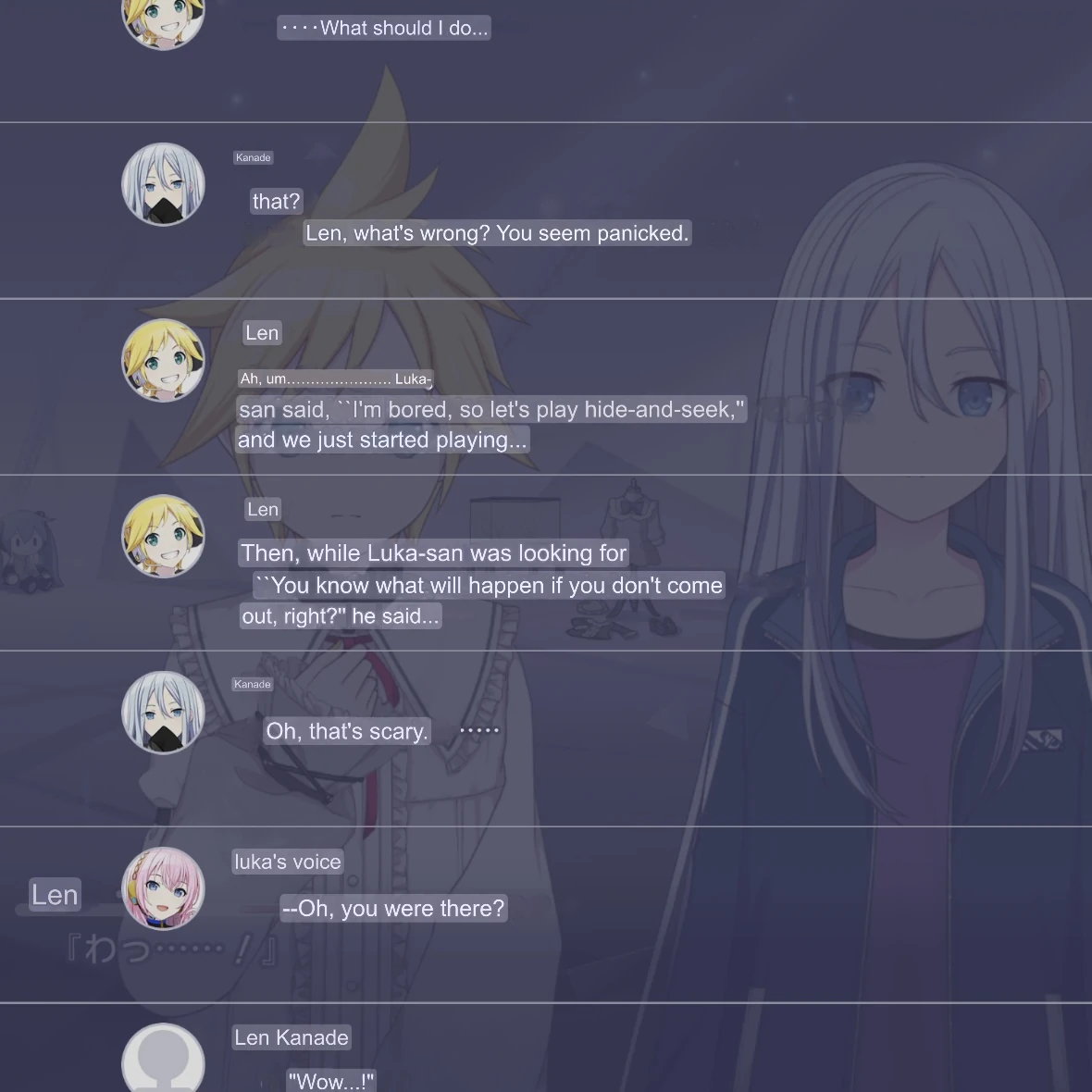 I am scared of Niigo Luka | Fandom