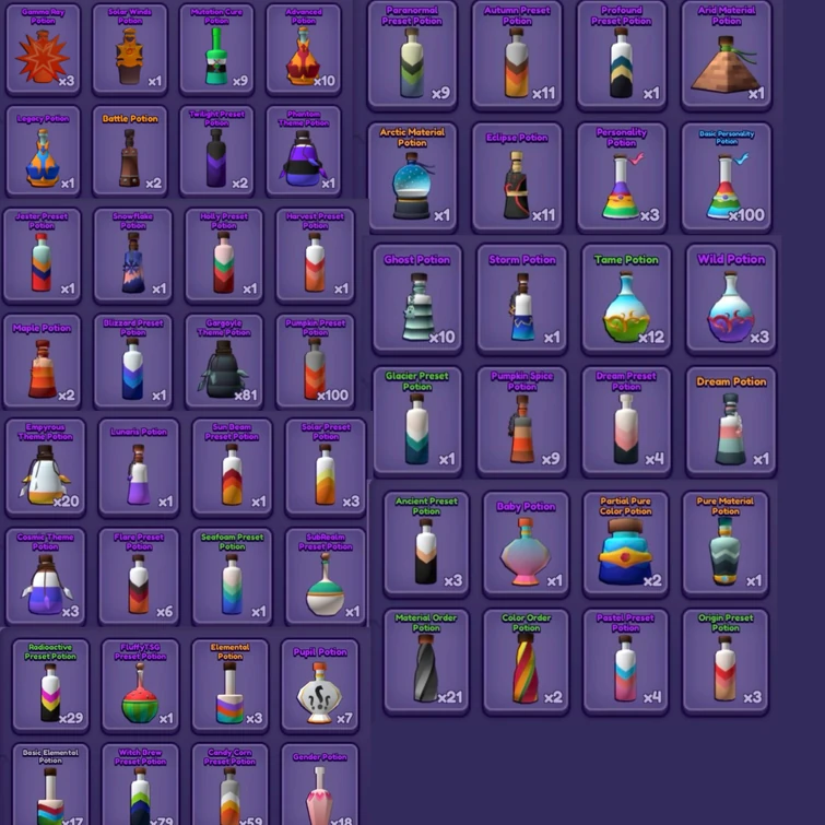 LF Color pots | Fandom