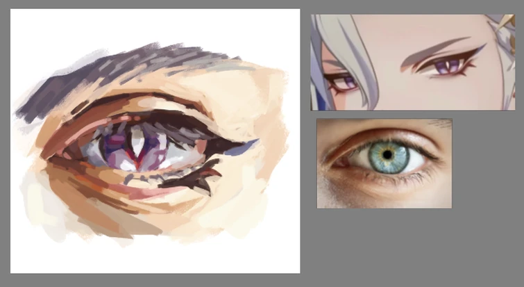 Quick eye study - Neuvillette | Fandom