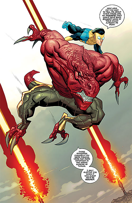 Inconsistently Heinous Proposal: Dinosaurus (Invincible Comic Book ...