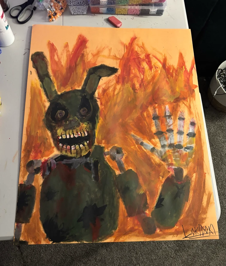 My fnaf paintings! | Fandom