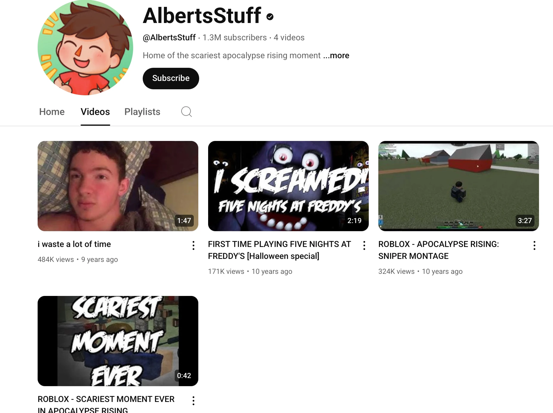 Albertsstuff is alive? | Fandom