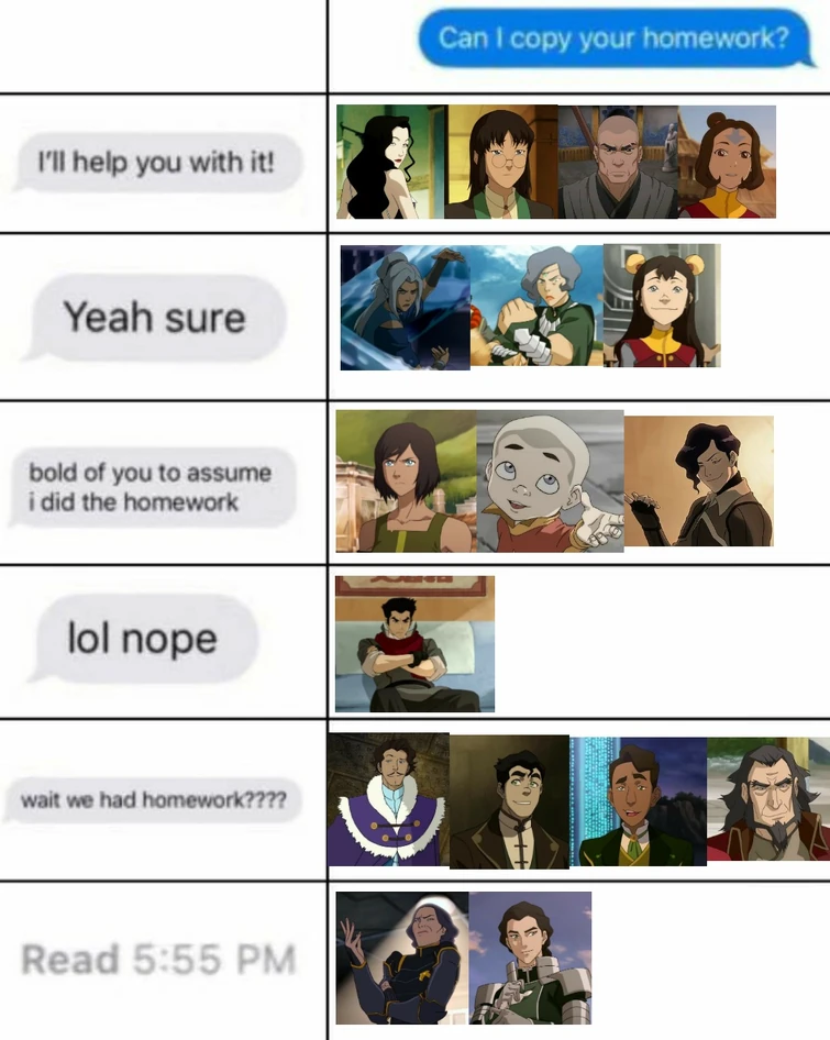 LoK Alignment Charts | Fandom