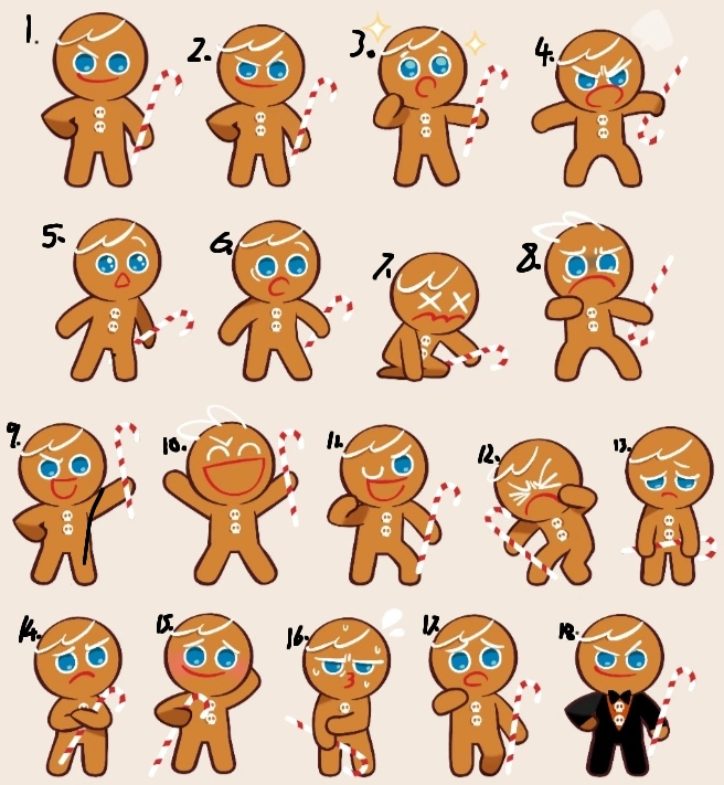 Which Gingerbrave sprites are you? | Fandom