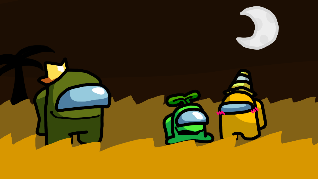 night in the savannah (wth characters from among us the adventure) | Fandom