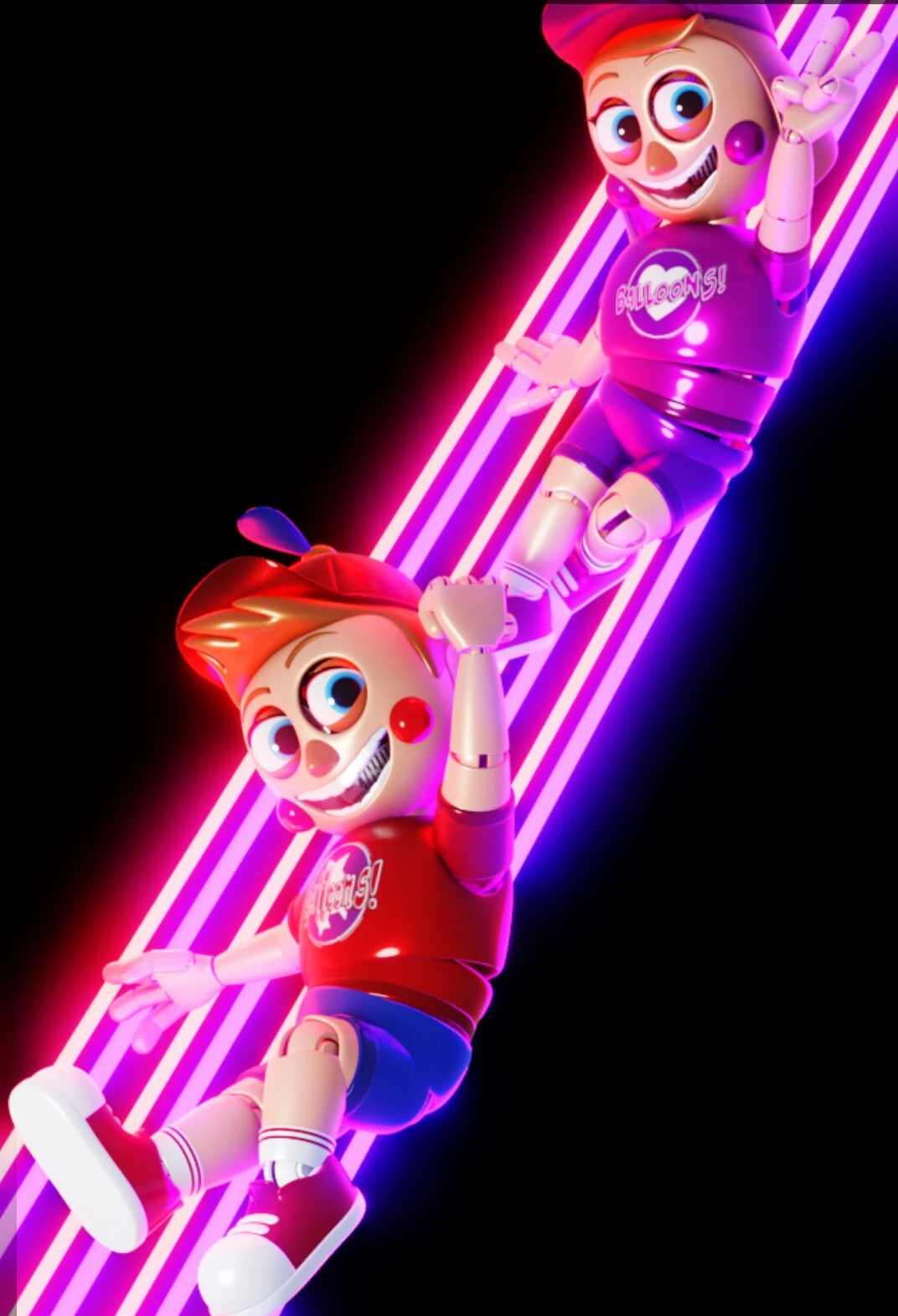 Glamrock BB and JJ | Fandom