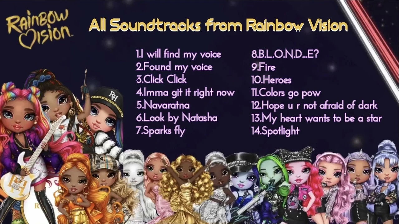 RAINBOW VISION ALL SOUNDTRACKS COMPILATION!🎶 | Fandom