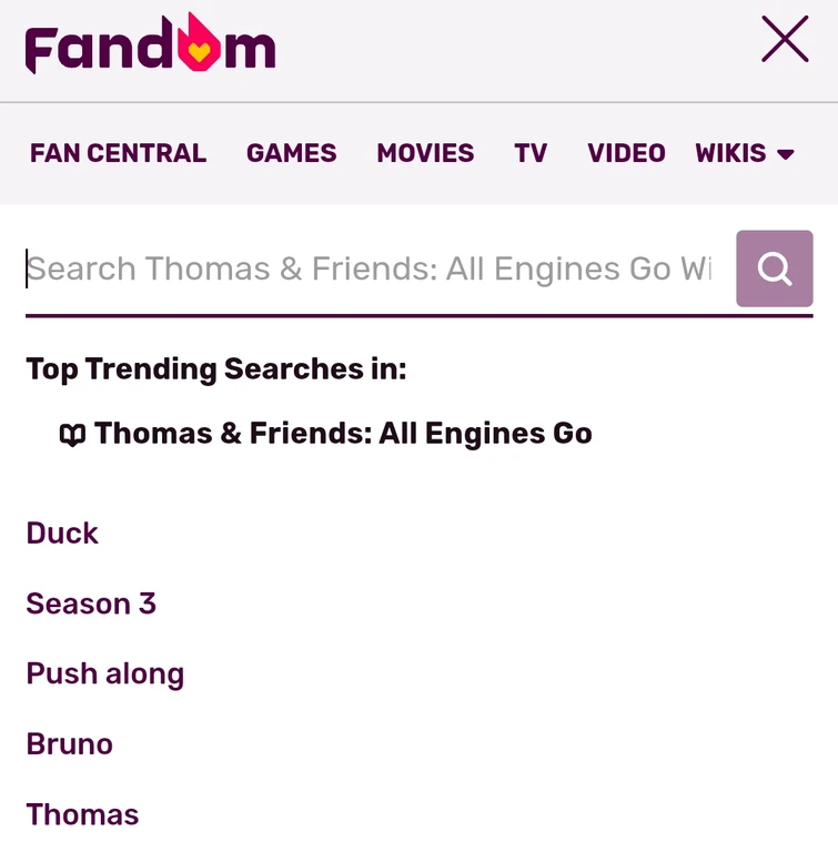 When you realize Duck wasn't revealed too long ago yet he's already at the Most Trending search ...