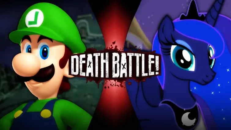 Luigi Vs. Princess Luna! (Super Mario Vs. My Little Pony) | Fandom