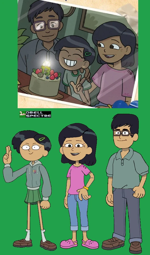 Drawn models of Marcy's parents. | Fandom