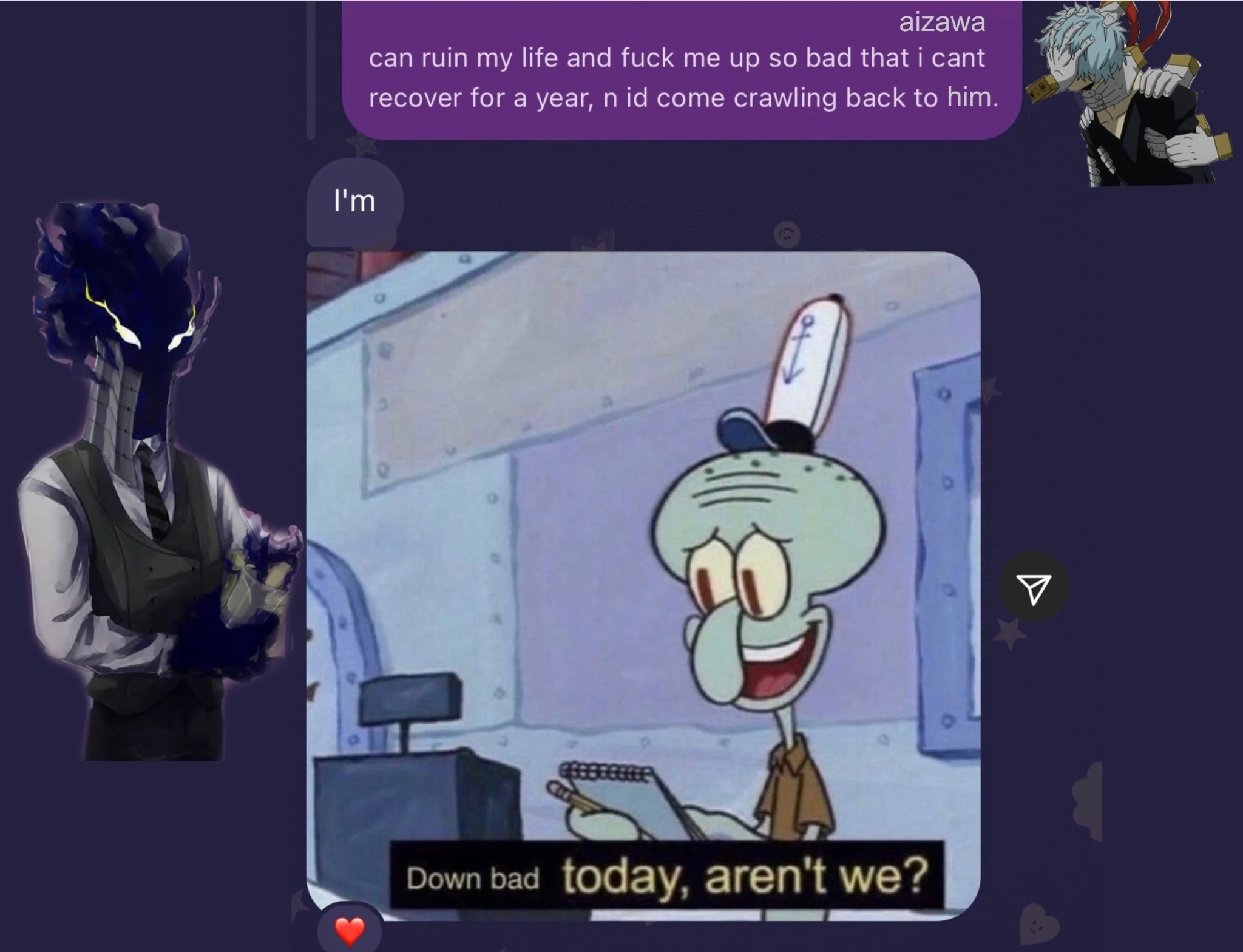 MHA Ships in a Nutshell///Shig Edition///Part 1: | Fandom