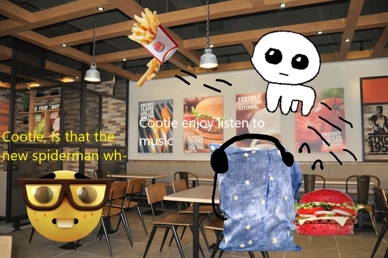 Nextbot in burger king | Fandom