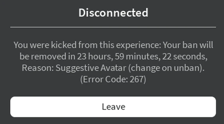 just got banned for "having a suggestive avatar" | Fandom
