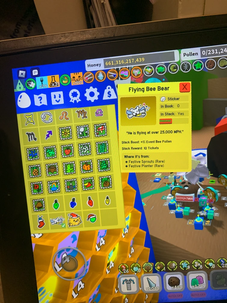 beesmas sticker | Fandom