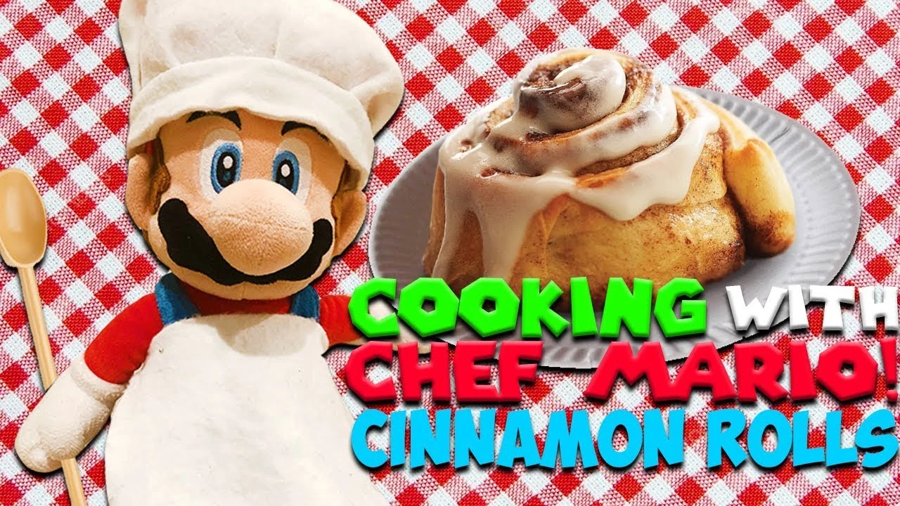 Cooking With Chef Mario: Cinnamon Rolls | Fandom