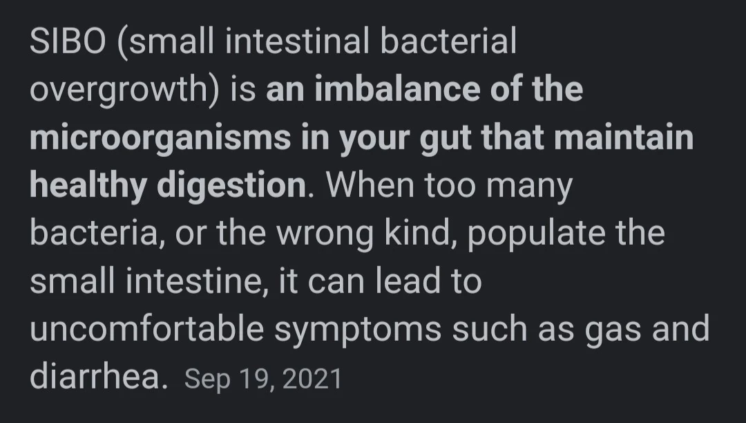 I think I have SIBO | Fandom