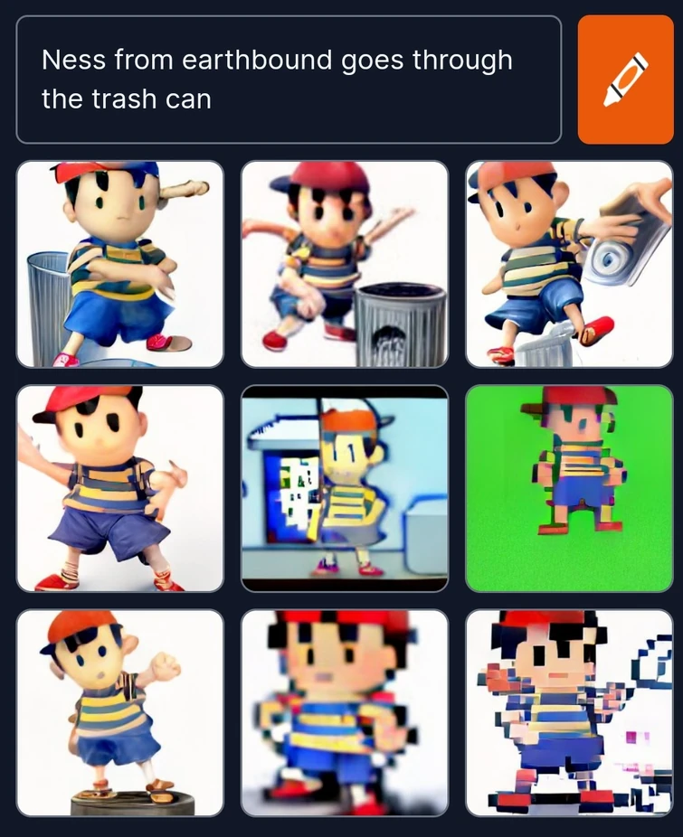 Cursed AI Earthbound Images: Cross Examinations | Fandom