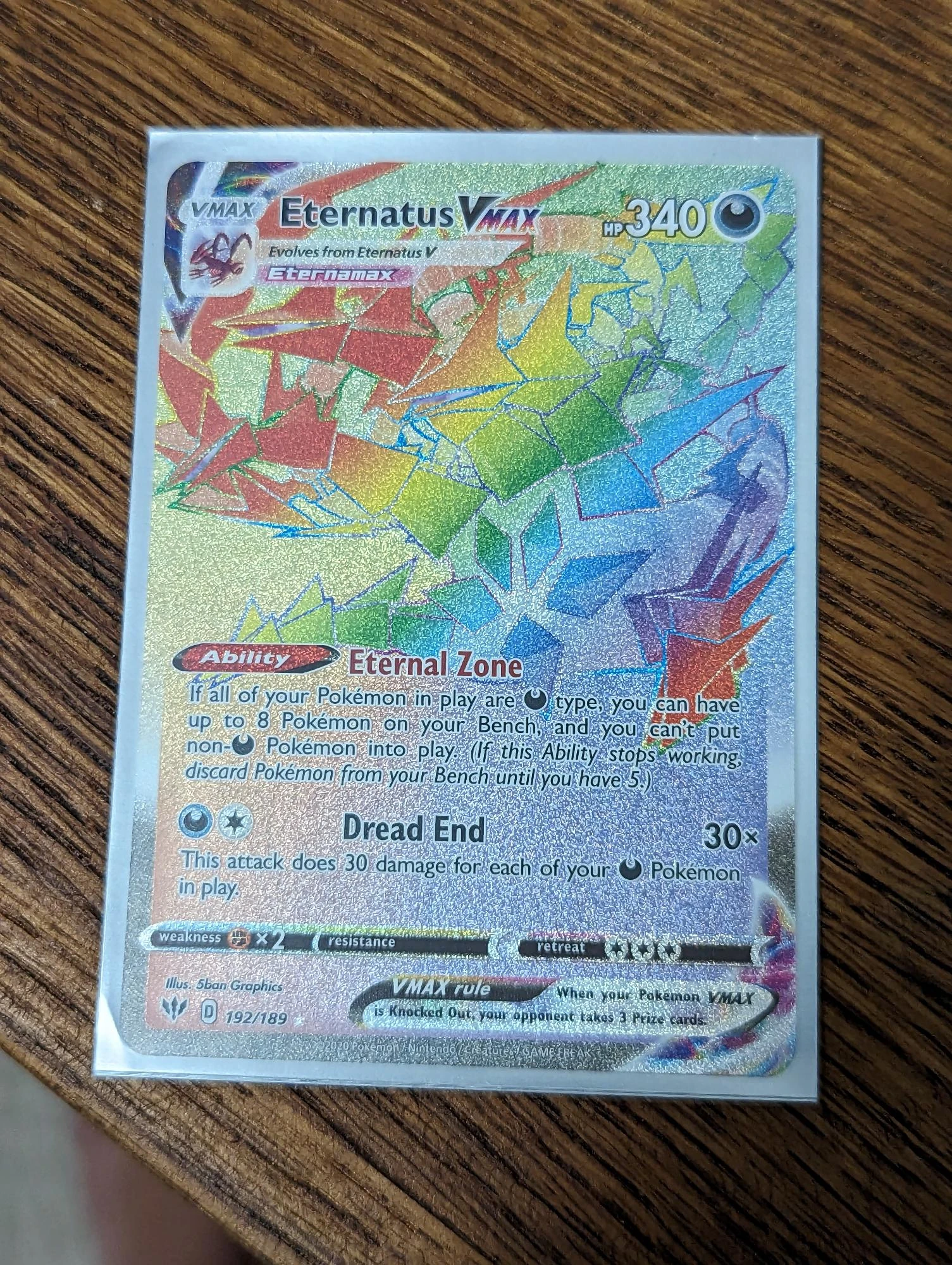 Eternatus Vmax rainbow | Fandom