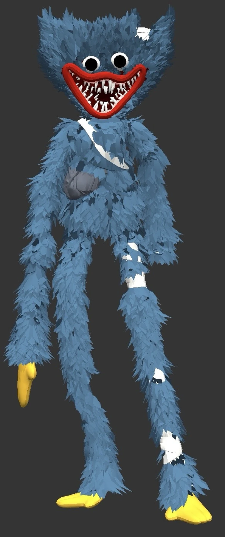 Withered Huggy Render | Fandom