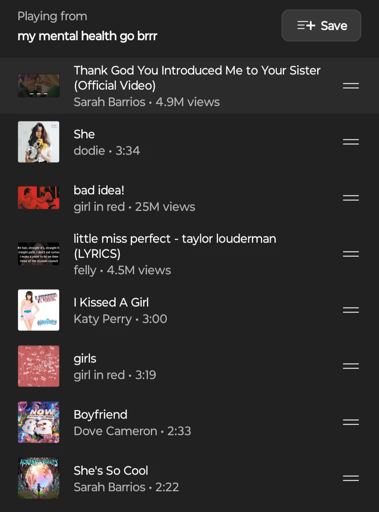 I shuffled my playlist- | Fandom