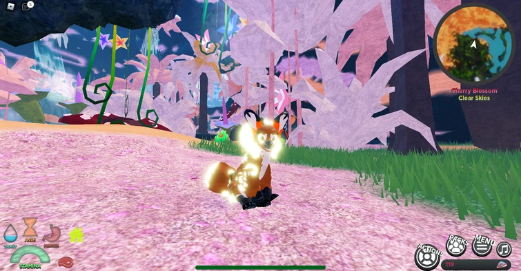 Glimmer dog fox with sussy ability | Fandom
