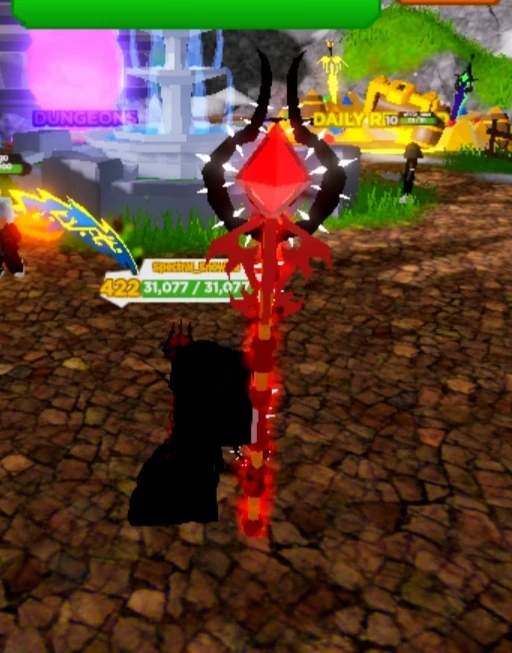 Unreal devil staff | Fandom