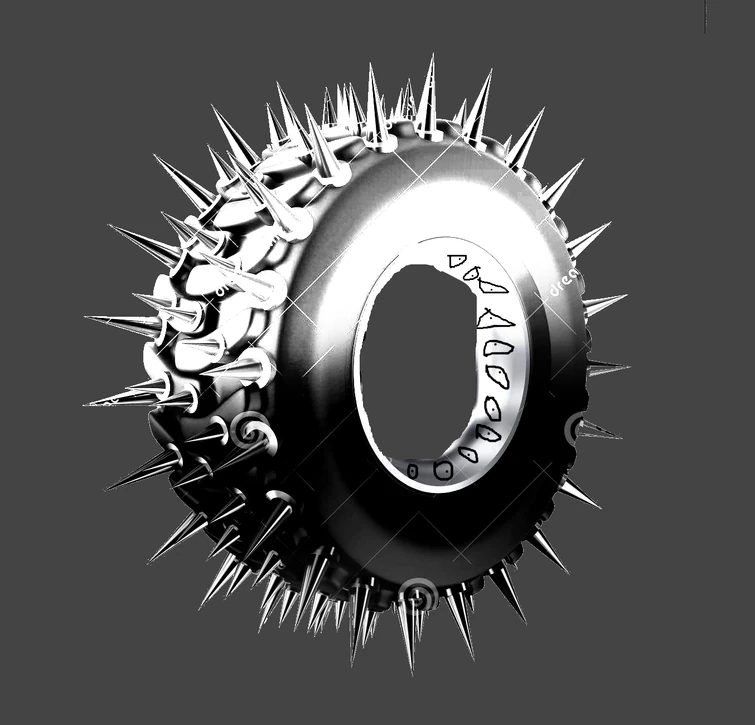 Dark Red v2 aka spikey tire | Fandom