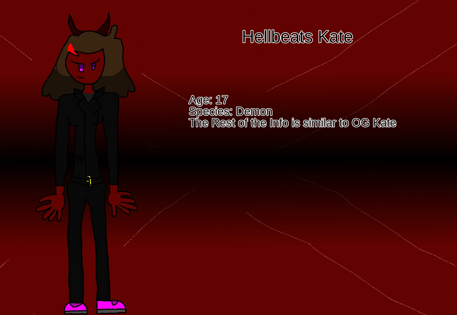 Hellbeats Kate Official Reference Sheet | Fandom