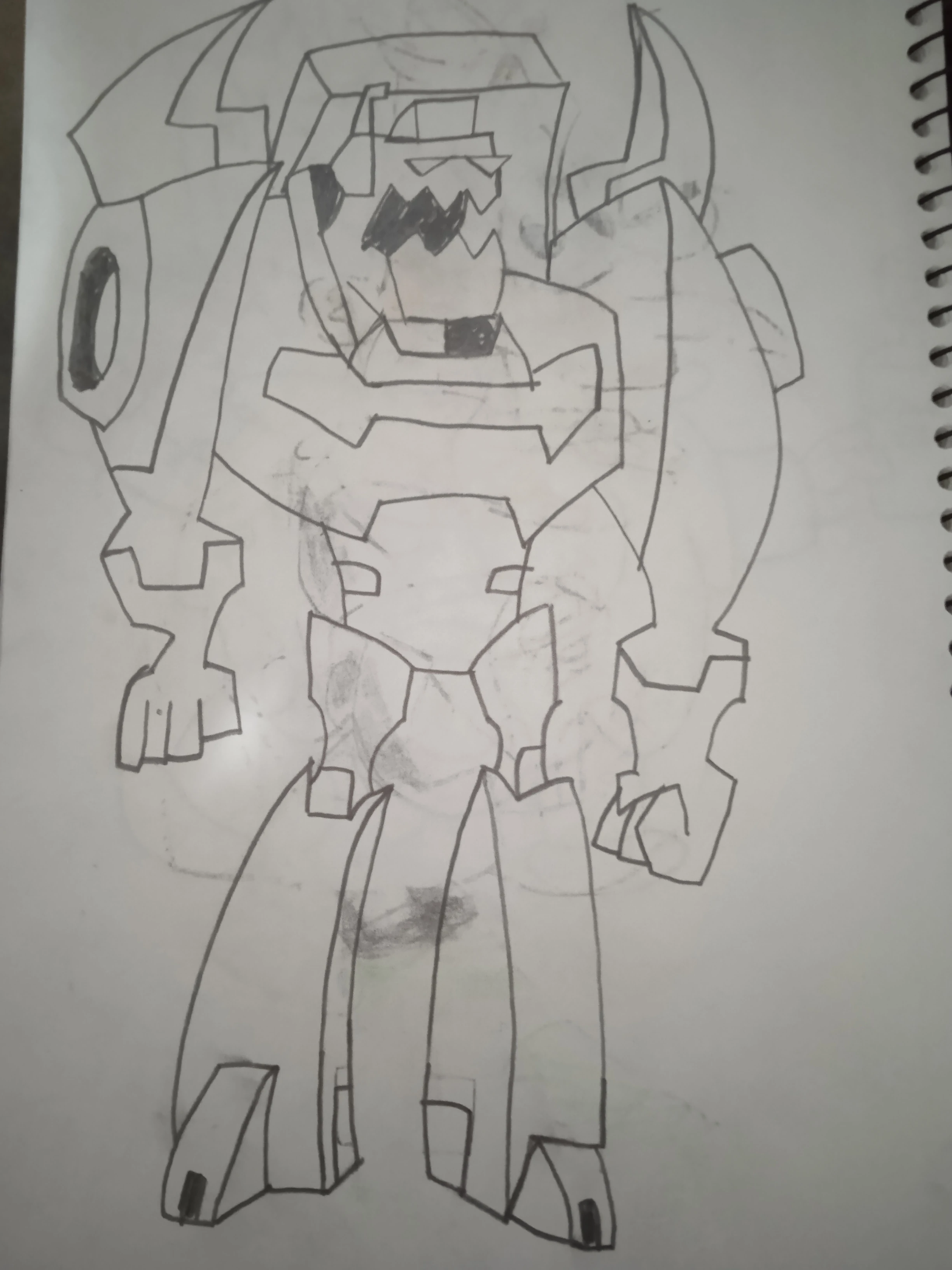 My drawing of Grimlock | Fandom