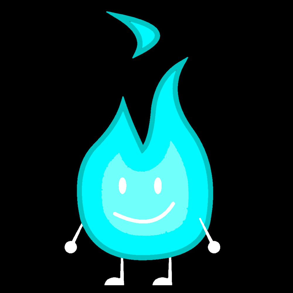 stop breaching your piracy and look at cyan Fire from BFB 2 | Fandom
