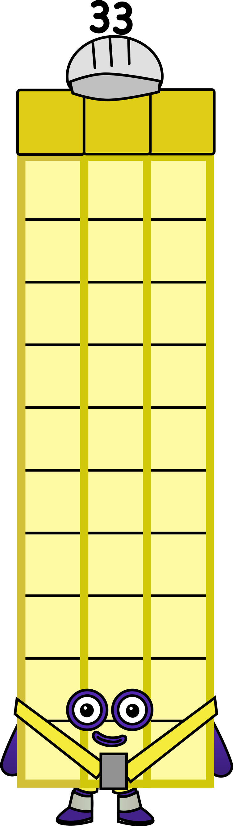 FANMADE. Numberblock 33 remake | Fandom