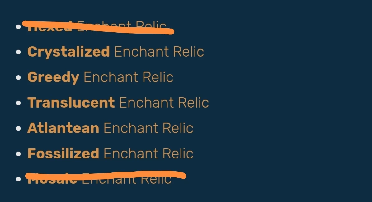 Looking for the ROTEO relics i need em | Fandom