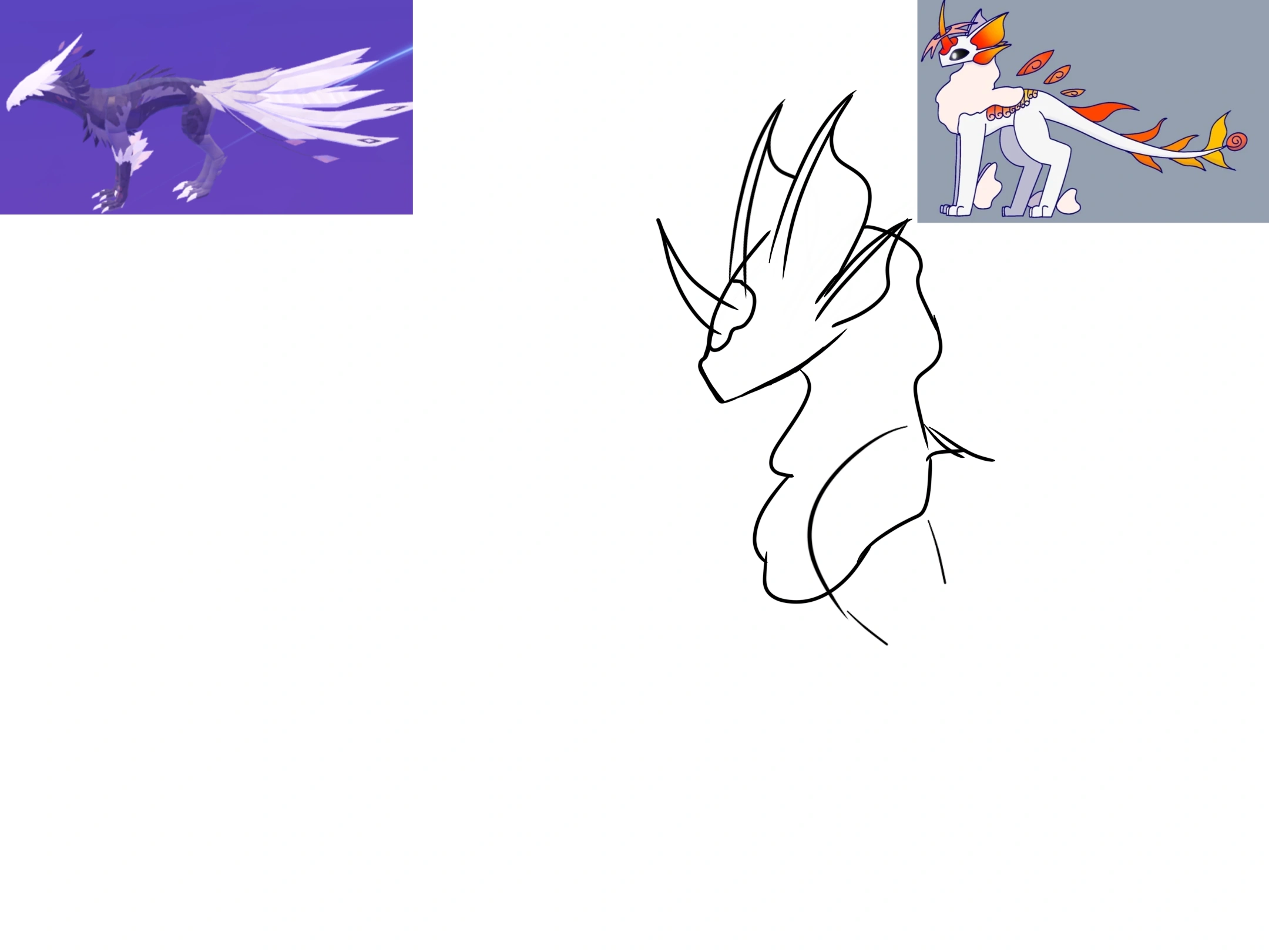 Lineless art WIP | Fandom