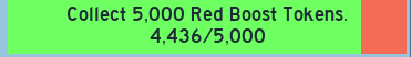 literally weeks of collecting red boost tokens | Fandom