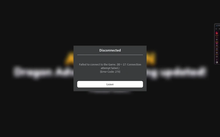 My game updated and then I couldn't connect | Fandom