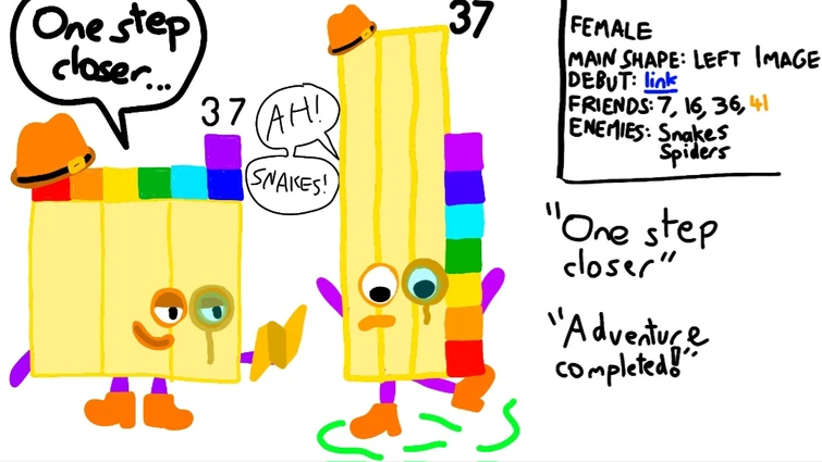 Making 1 fanmade numberblock every day until a new series (Day One ...