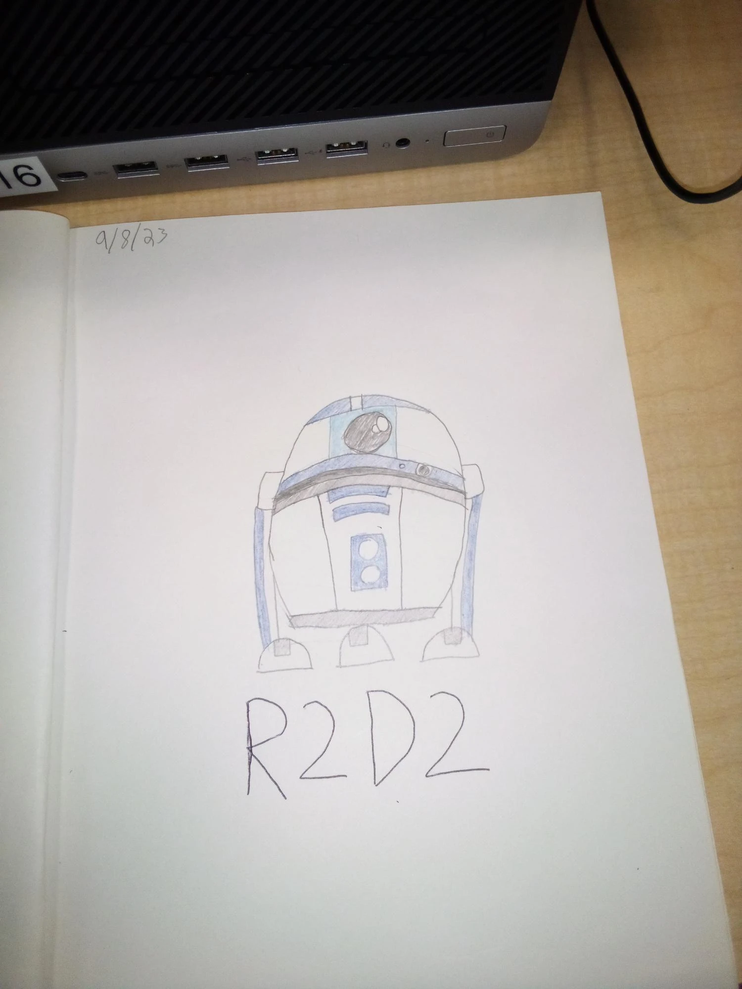 My R2-D2 Drawing is complete | Fandom